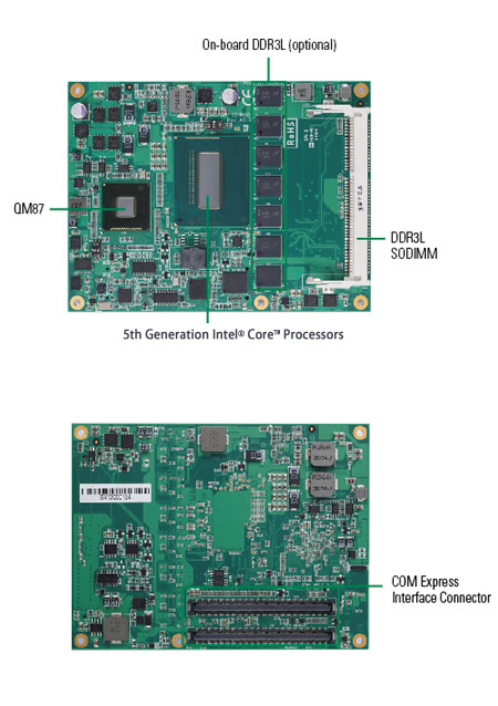 COM Express Type 6 Module with Intel Core