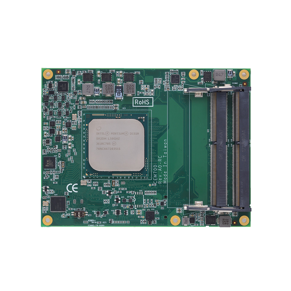COM Express Type 7 Basic Module with Intel Xeon
