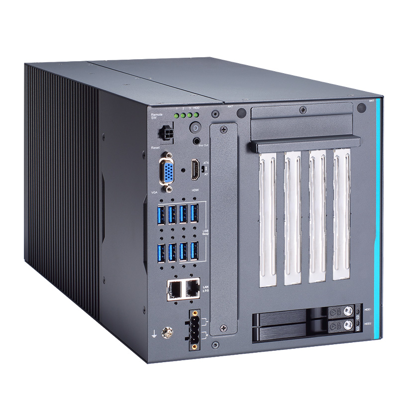 4-slot Industrial System with GPU Computing Capability