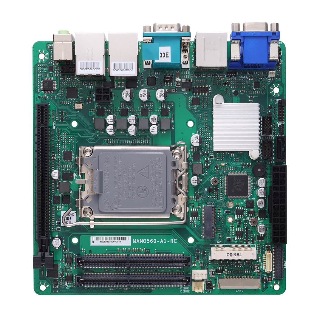 MINI-ITX Motherboard with 12th Gen Intel Core Processor
