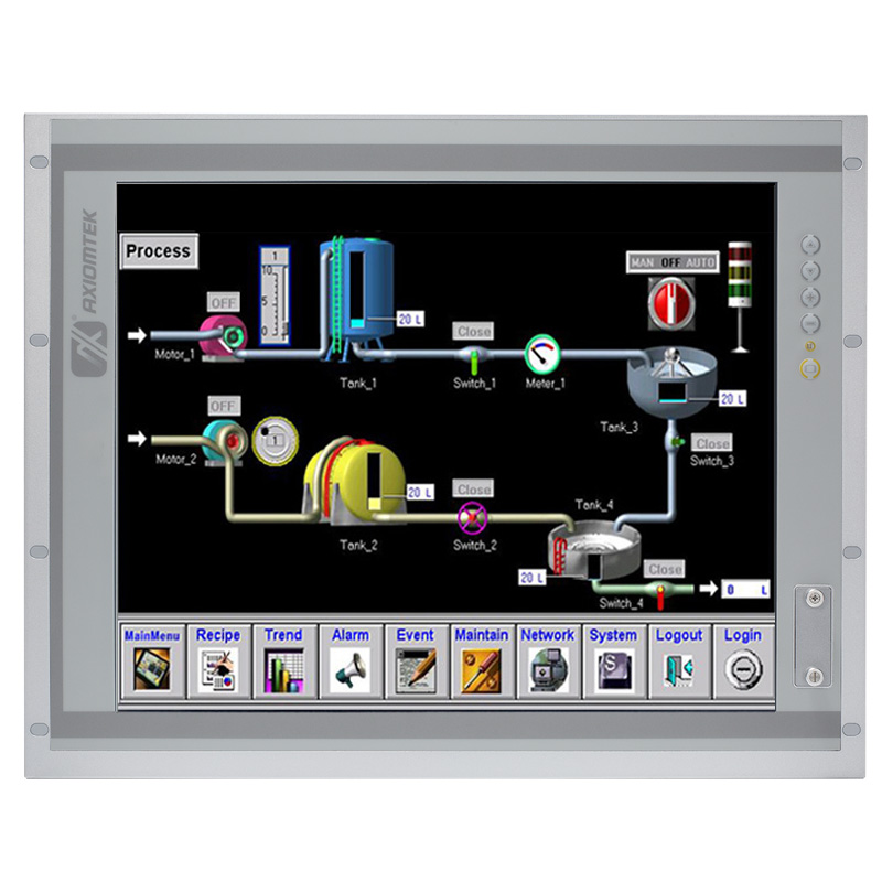 19-inch Multimedia Industrial Touch Panel PC