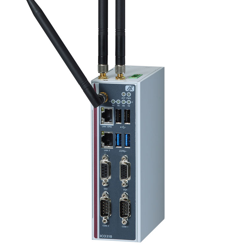 Axiomtek Din-rail Field Controller for IIoT Applications