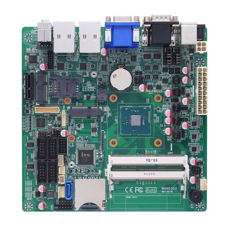 Intel® Braswell SoC Fanless Mini-ITX SBC with Rich Graphics