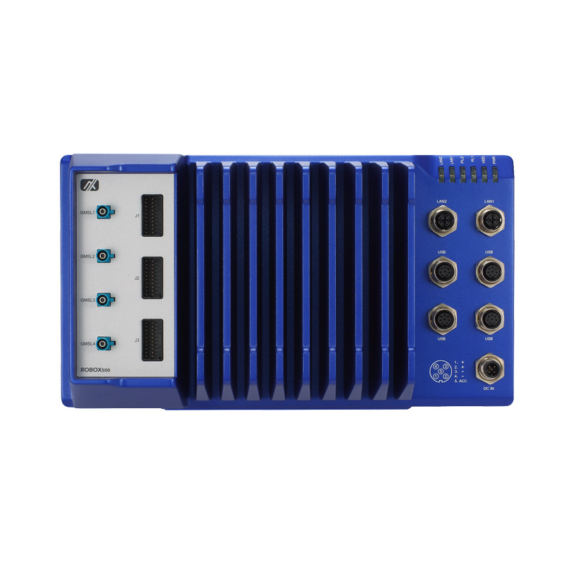 艾讯推出世界首款X86 ROS 2 AMR控制器ROBOX500 支持4通道GMSL以及Intel® RealSense D457实感景深摄影机