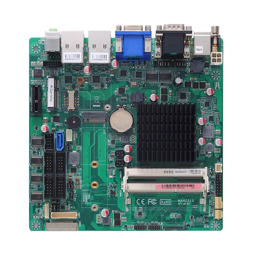 Mini-ITX MotherboardC with Intel Celeron N3350 - MANO310