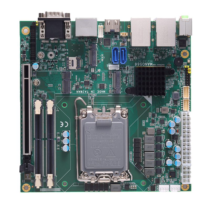 Mini-ITX SBC with 12th Gen Intel Core - MANO566